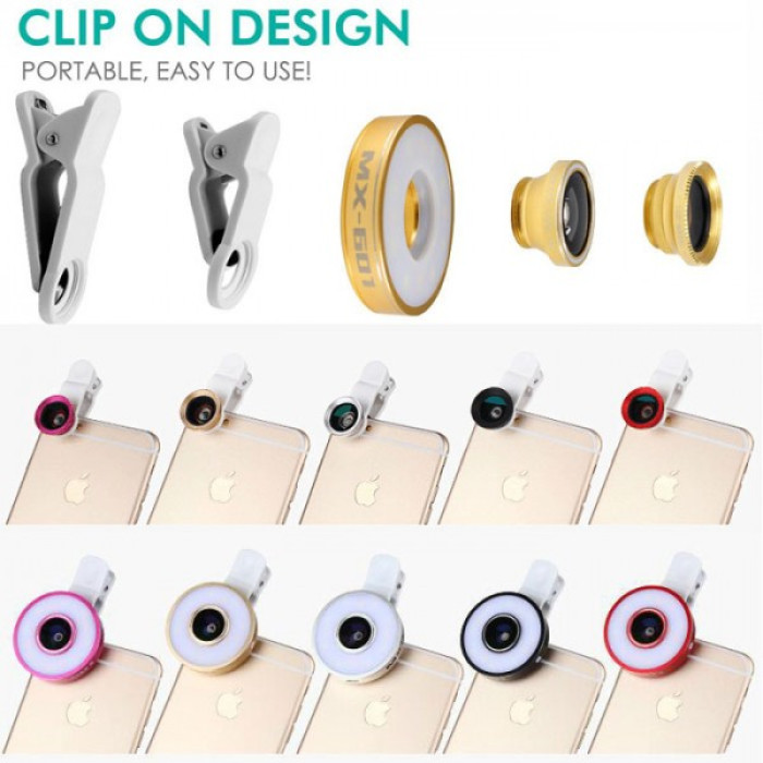 Selfie Light with Fish Eye Lens - Others Phone Accessories - Corporate ...